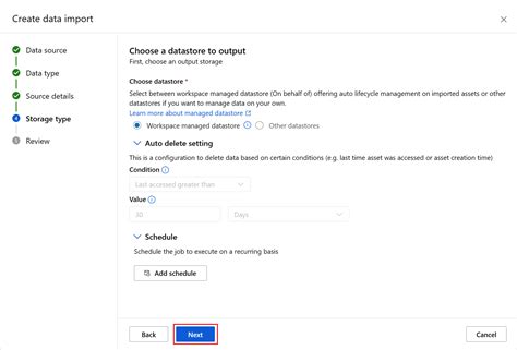Import Data Preview Azure Machine Learning Microsoft Learn