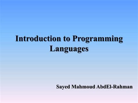 Computer Programming Pdf