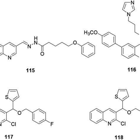 Chemical Structure Of Quinoline Download Scientific Diagram
