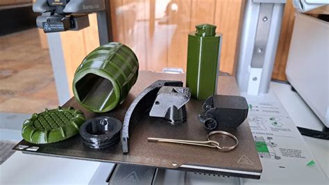 Dm51 Grenade Remixed By Woolf Makerworld Download Free 3d Models