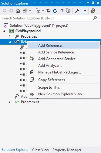 Getting Started With Cvb Net Net Api Common Vision Blox User Forum