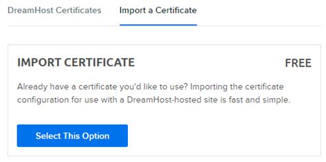 install a third party ssl certificate dreamhost knowledge base