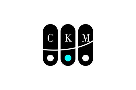 Ckm Letter And Alphabet Logo Design 17557618 Vector Art At Vecteezy
