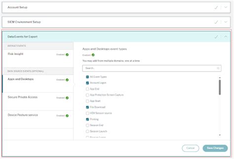 Citrix Analytics Data Exports Format For Siem Citrix Analytics For Security™