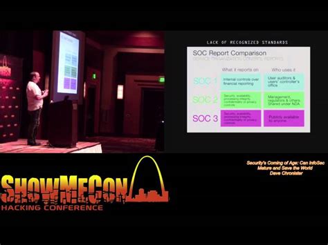 Conference Talks Talk Securitys Coming Of Age Can Infosec Mature