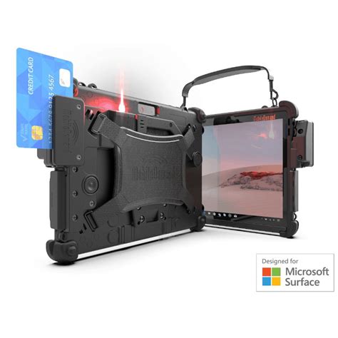 Microsoft Surface Go Rugged Case With Barcode Scanner And MSR