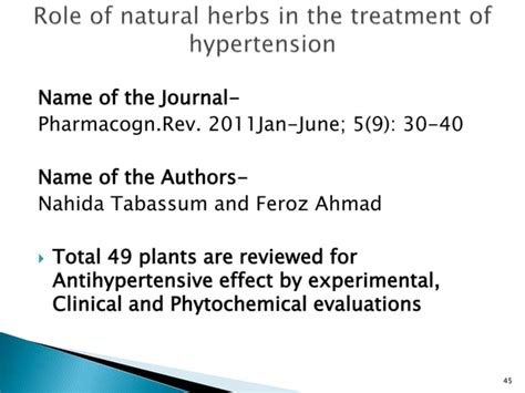 Anti Hypertensive Ppt