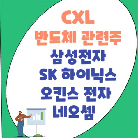 Cxl 반도체 관련주 대장주 삼성전자 Sk 하이닉스 오킨스 전자 네오셈 분석