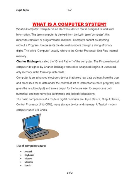 Ms Word Exercise 1 Pdf