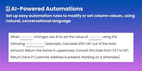 Dynamic Column Values Marketplace