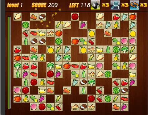 เกมส์จับคู่ผลไม้2