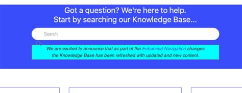 Adding A Message Beneath The Search Bar But Within The Header In Guide Zendesk Help