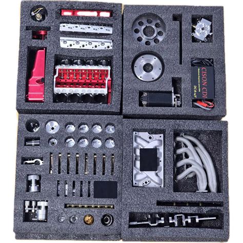 Cison Gasoline Ohv V8 Small Block Engine Model Kits 4 Stroke 44cc Water