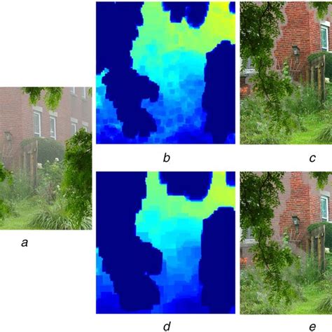 Example Of A Hazy Image Dcp And Artefacts In The Download Scientific Diagram