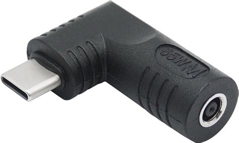 Right Angle Dc 4017 To Usb C Connector Adapter 90 Degree