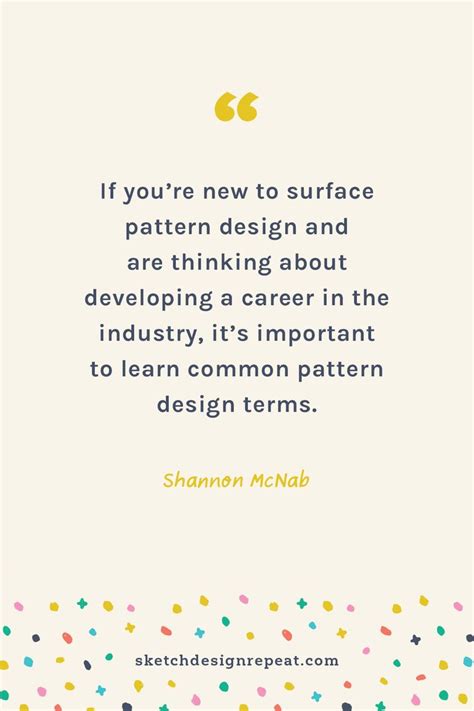Common Surface Pattern Design Terms Explained Pattern Design Surface Pattern Surface Pattern