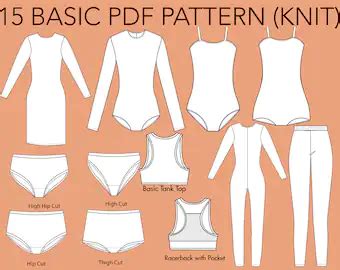 ByRAYENA Etsy Australia Bodysuit Pattern Knitting Blocking Clothes Sewing Patterns