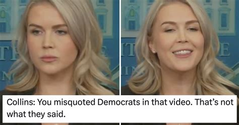 Cnns Kaitlin Collins Fact Checked Karoline Leavitt To Her Face And The White House Press