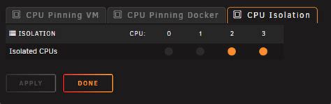 Clarity On How Cpu Pinning And Cpu Isolation Work General Support