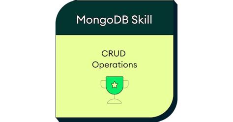 Proud To Showcase My Crud Operations Skill Badge Mongodb From Mongodb