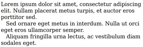 Html How To Indent After Each But Not On The First Line Stack Overflow