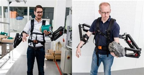 근로자를 슈퍼히어로로힘 10배 세지는 외골격 슈트