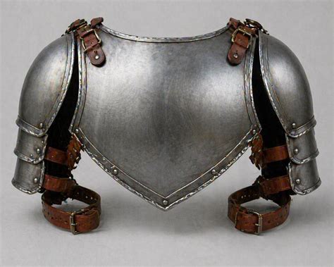 Medieval Steel Pauldron Set Knight Shoulder And Chest Armor Larp