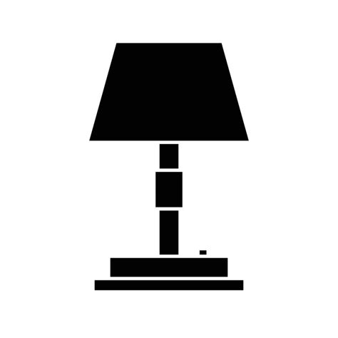 Table Lamp Icon Table Lamp Vector On White Background 24248600 Vector Art At Vecteezy
