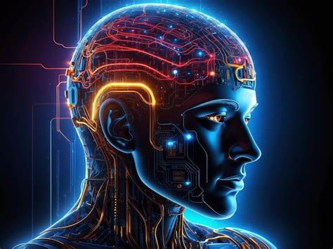 Premium Photo Artificial Intelligence Neural Network In Human
