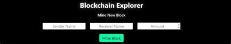 I Developed A Blockchain Simulation Explorer Using Javascript And