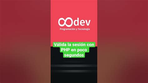 Validar Sesión Con Php Session Php Phpscripts Youtube