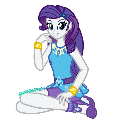 Mlp Eg Rarity By Wavebreeze234 On Deviantart