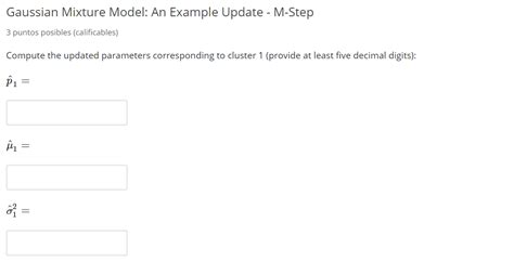 Estimates Of Parameters Of Gmm The Expectation