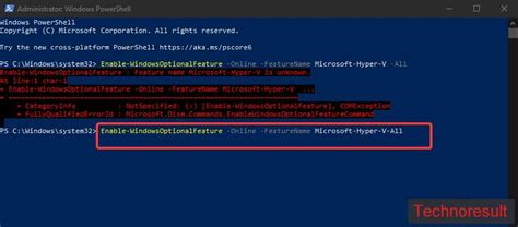 Fix 0x800f080c Hyper V Error While Trying To Download From Powershell Technoresult