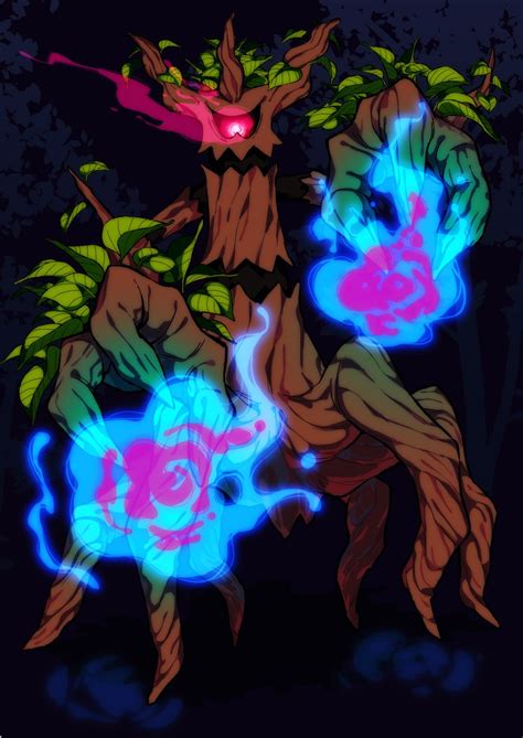 Trevenant Pokemon And 1 More Drawn By Zunsun Danbooru