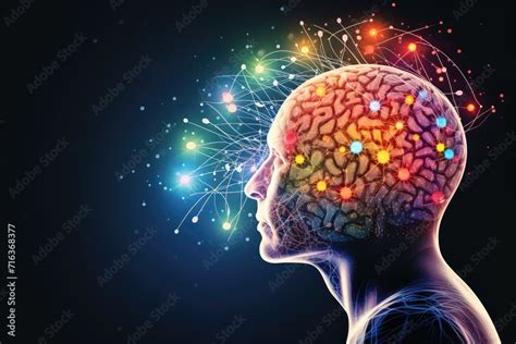 Neuron And Neuronal Connections Colorful Mindset Learning Dynamics Synaptic Cleft Fostering