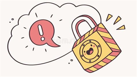 Padlock Cloud Security Illustration Data Protection Privacy Concept Vector Design Generative Ai