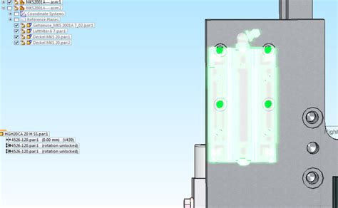 updating assembly after component edit