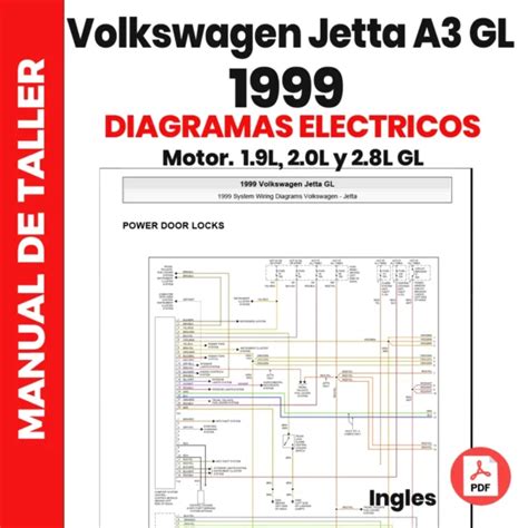 Diagramas Eléctricos Volkswagen Jetta A3 Gl 1999