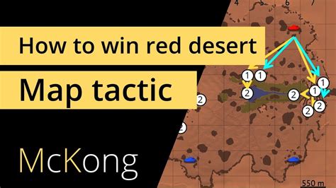 Map Tactics In War Thunder Red Desert Key Positions For Realistic