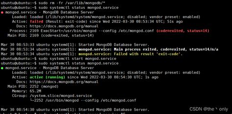 Mongodb重装或升级版本后，启动失败原因及解决方法mongodb脚本之家