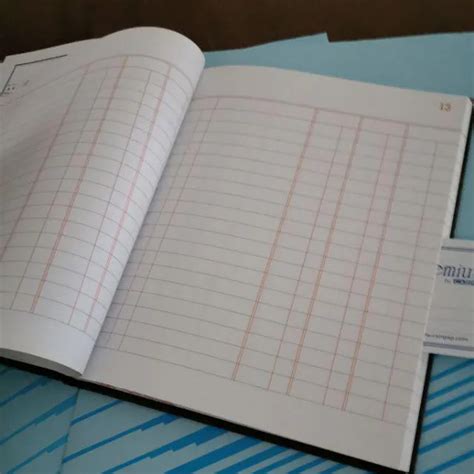 F5 Hard Cover 3 Columns Numbering Quarto Book Lazada