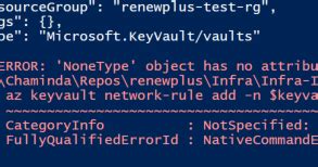 Chaminda S DevOps Journey With MSFT Resolving NoneType Object Has No