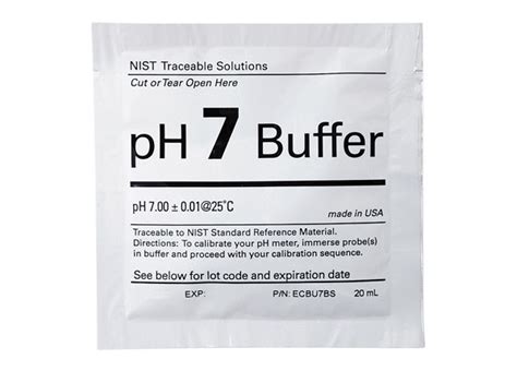Ph 7 Buffer Sachet Calibration Solution 25ml