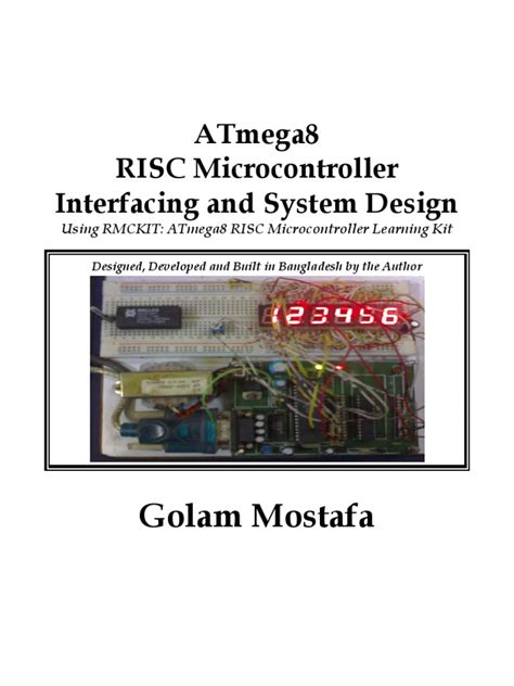 Internal Resources And Io Registers Of The Atmega8 Microcontroller