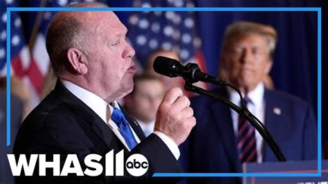 Trump Announces Tom Homan Former Director Of Immigration Enforcement