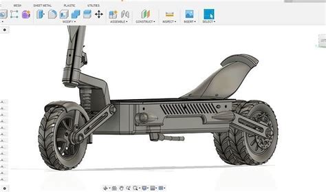 Electric Scooter 3d Model 3d Printable Cgtrader