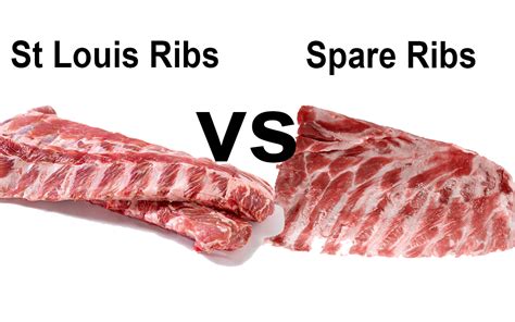 Pork Loin Back Ribs Vs St Louis Spare Ribs Detroit Chinatown