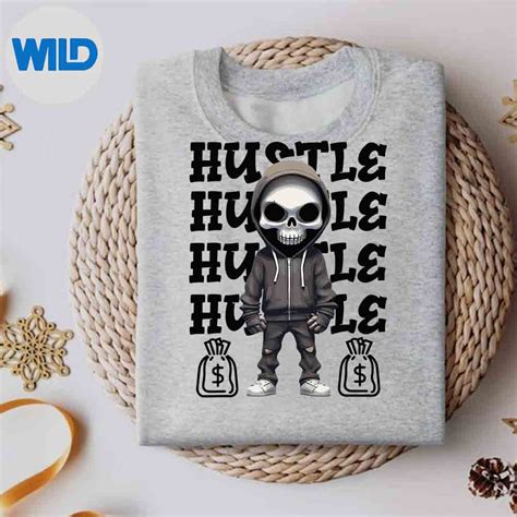Hustle Hip Hop Svg Hustle Hip Hop Skeleton Urban Streetwear Gangsta