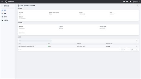 应用备份 DaoCloud Enterprise